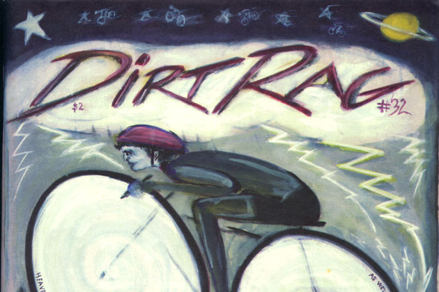 A brief history of the Dirt Rag cover logo - Dirtscrolls